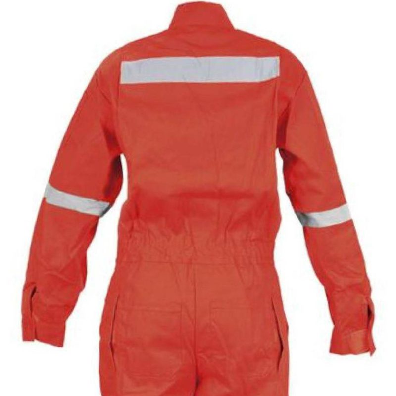 OVEROL POPLIN C/REFL. ROJO – Industrial Raptor